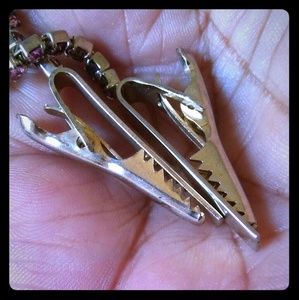 Jewelry | Vintage Rhinestone Sweatercollar Clip | Poshmark